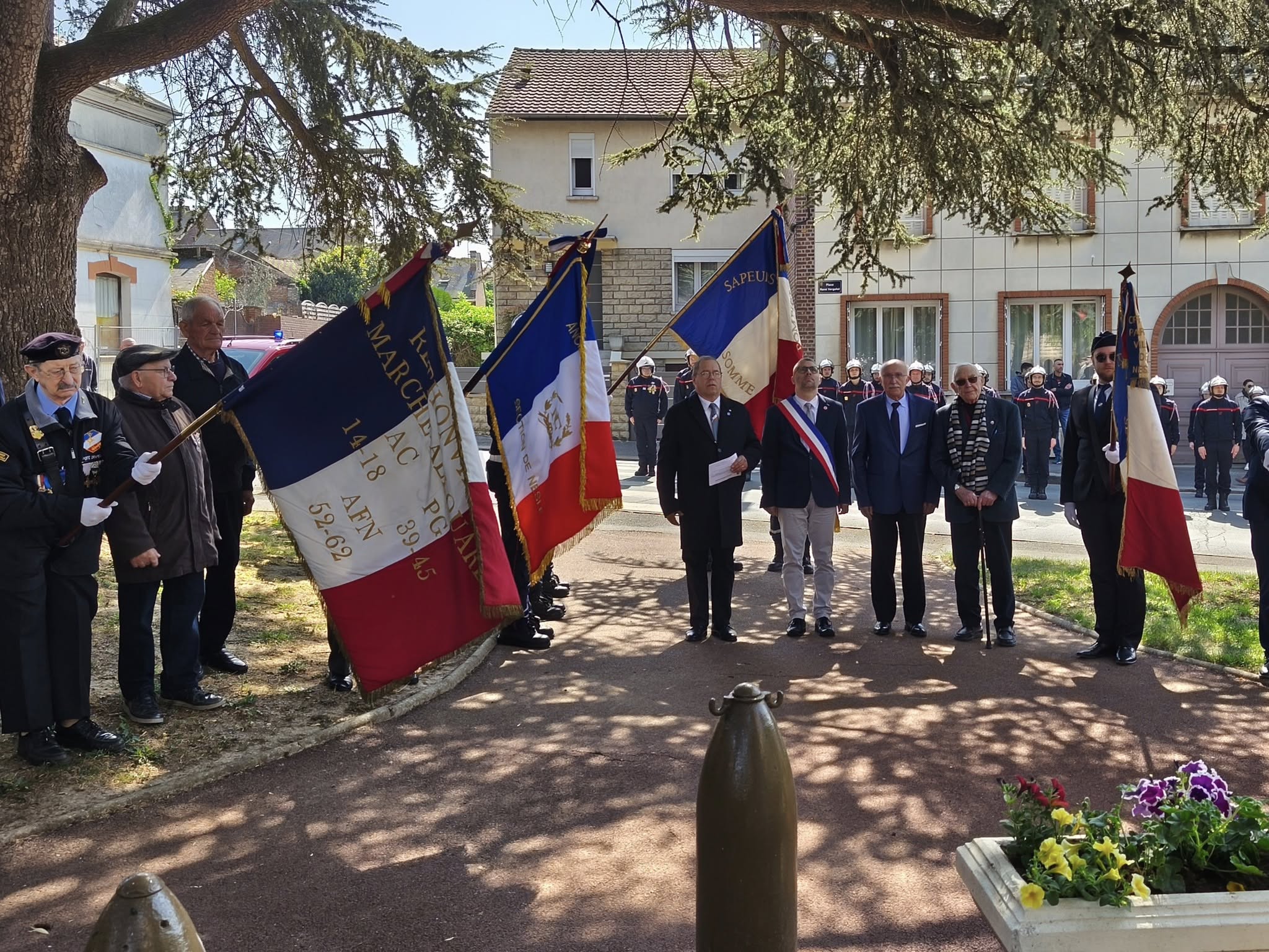 Commémoration du 8 mai 1945 en honorant le souvenir pour bâtir l’avenir · Ville de Nesle